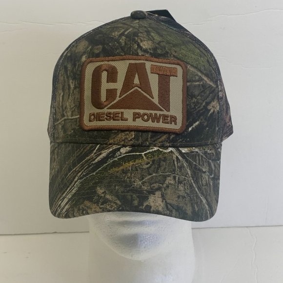 Mossy Oak | Accessories | Cat Diesel Power Embroidered Patch Cap Mossy ...